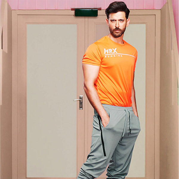 Men Grey Solid Regular Fit Training Joggers
